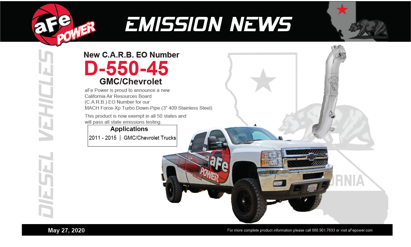 C.A.R.B. E.O. | aFe POWER Dealer Support