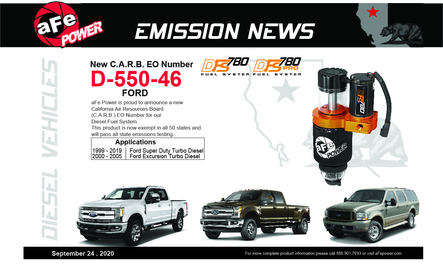 C.A.R.B. E.O. | aFe POWER Dealer Support